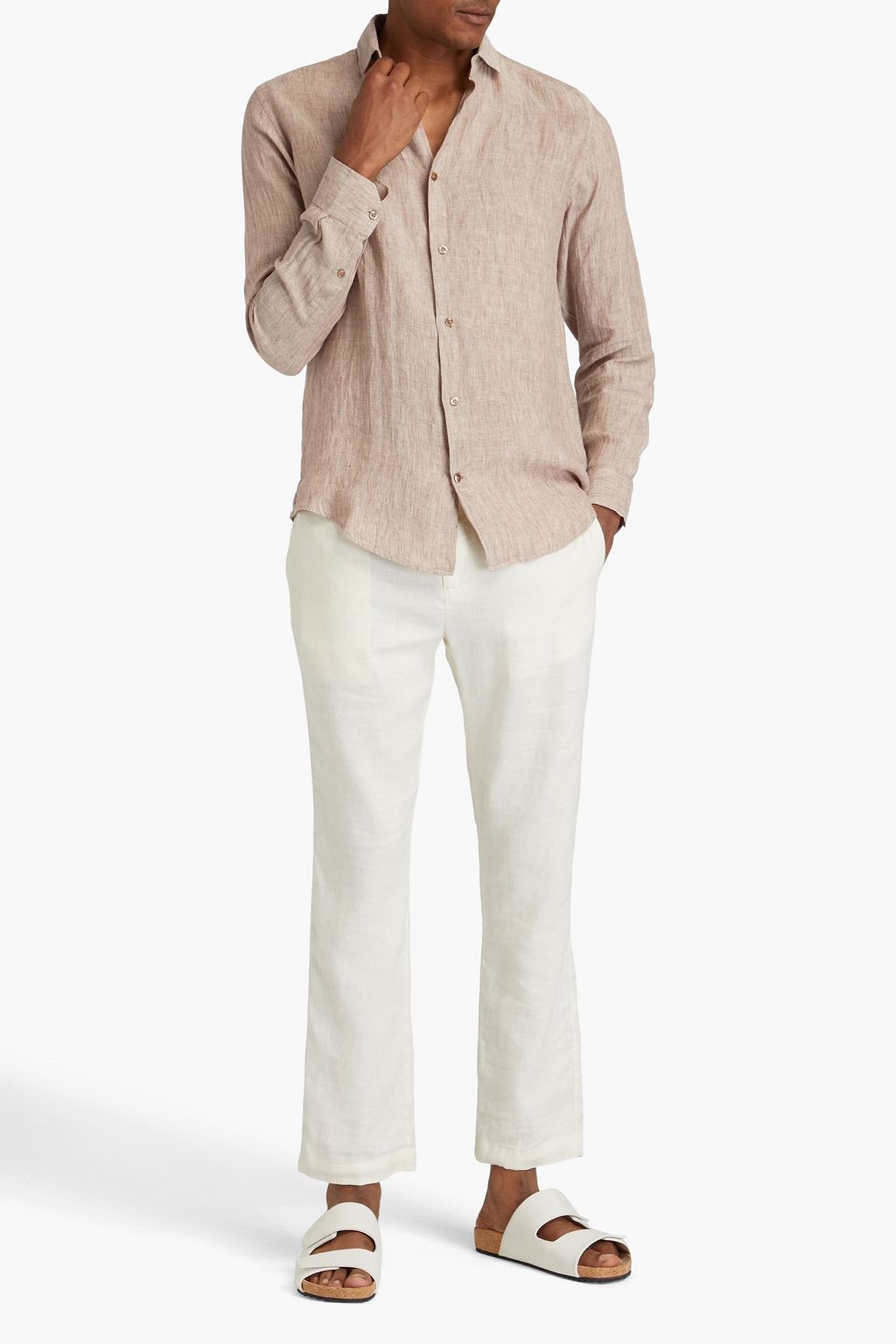 FRESCOBOL CARIOCA Antonio linen shirt – Men’s Resort Wear Collection ...